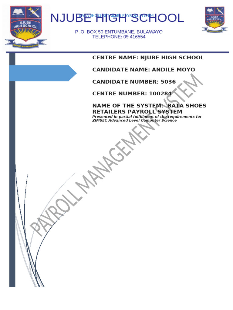 Bata Shoes Retailers System (Autosaved) | PDF | Computer Data Storage ...