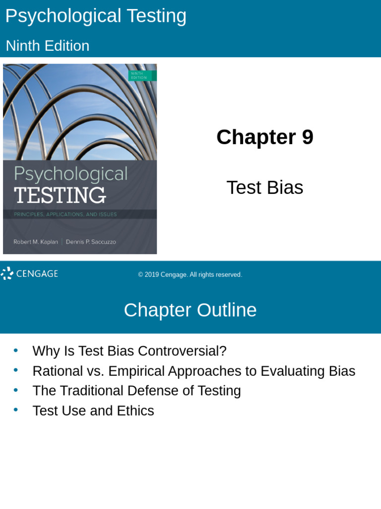 320 Chapter 9. Test Bias | PDF | Validity (Statistics) | Linear Regression