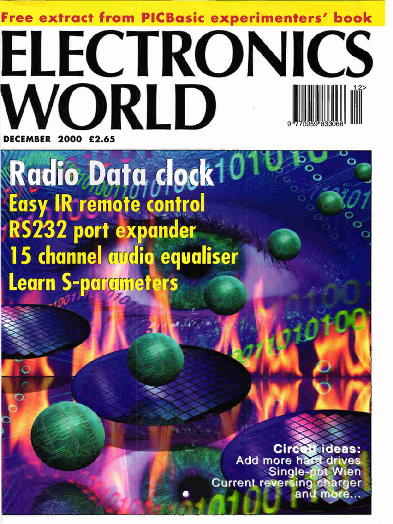 Electronics World 2000 12 | PDF | Electrical Engineering | Electronics