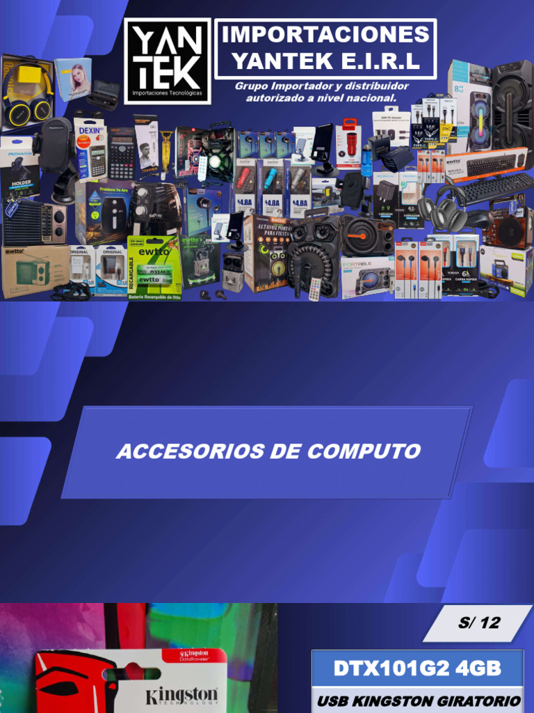 Catalogo Mayorista Yantek 22-04 | PDF | Altoparlante | Control remoto