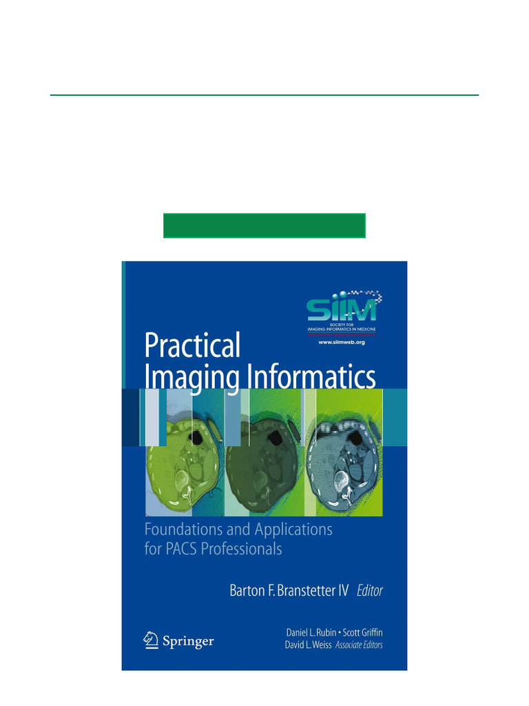 Practical Imaging Informatics Guide | PDF | Medical Imaging | Radiography