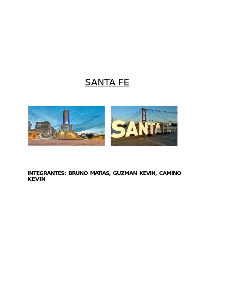 Santa Fe | PDF