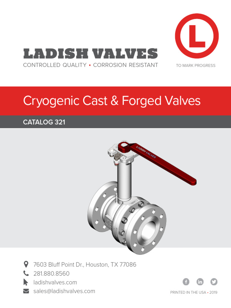 Ladish Valves Catalog 321 WEB | PDF | Valve | Washer (Hardware)