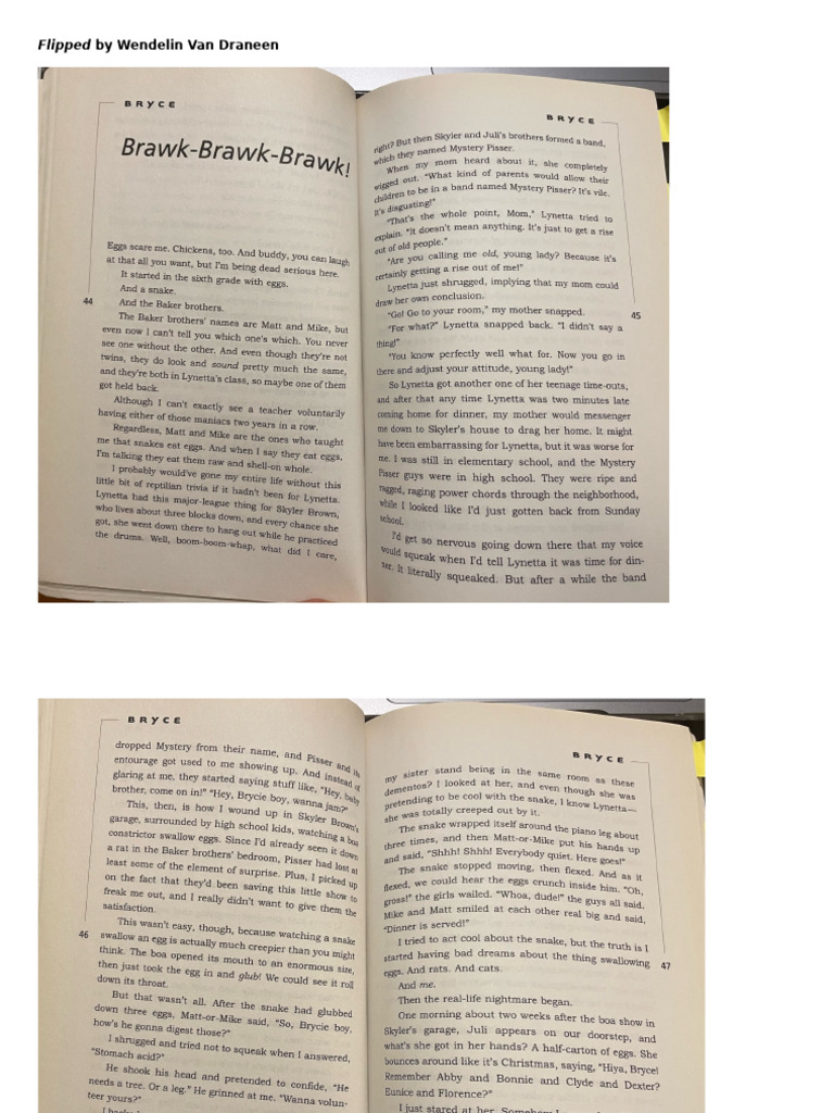 the sycamore tree - Bryce | PDF