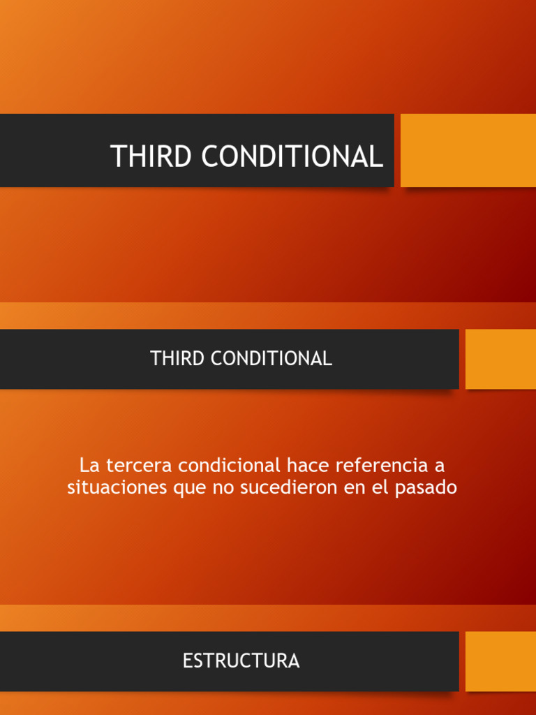 Third Conditional | PDF