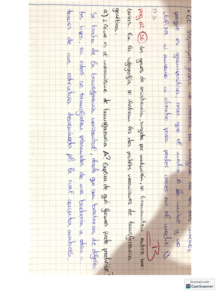 Biology Exercices Spanish | PDF