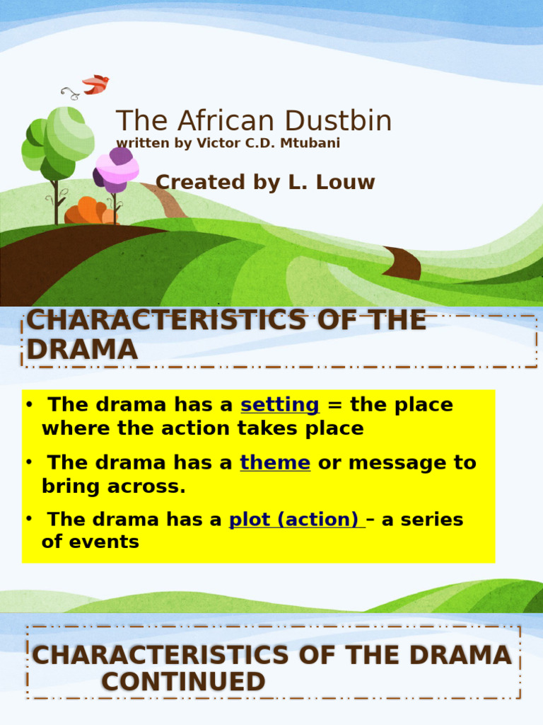 POWER POINT The African Dustbin | PDF