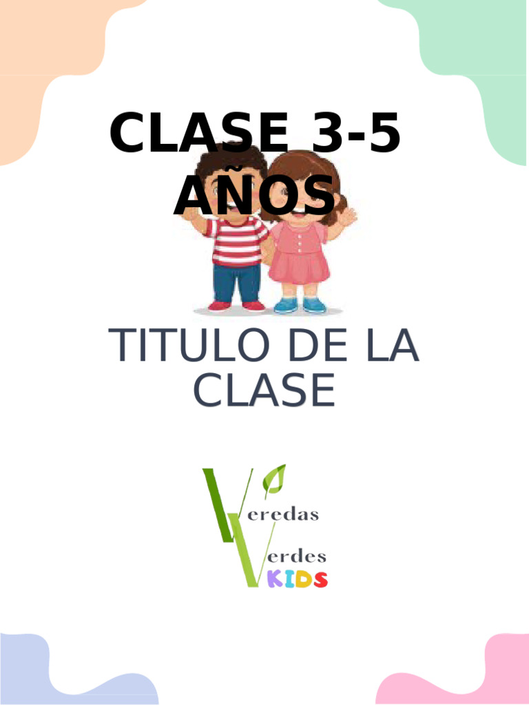 3-5 Años | PDF