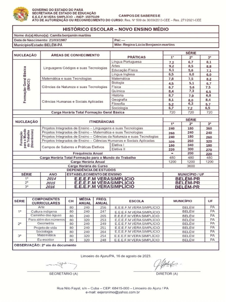Camila Benjamin | PDF