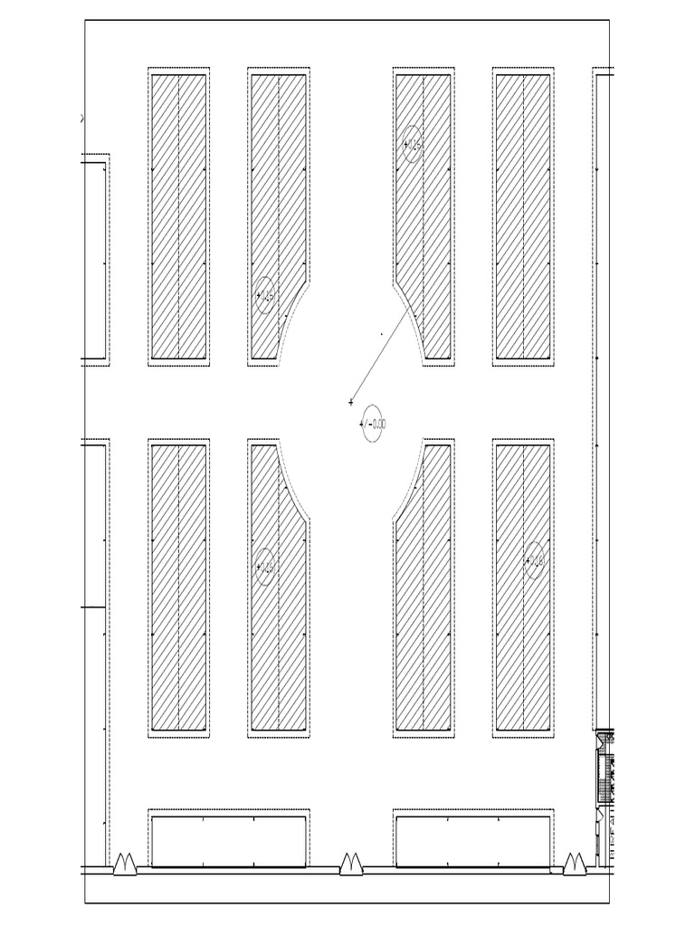 Hangar Space and Circulation Plan | PDF