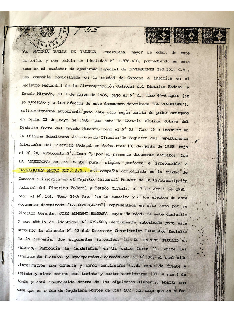 DOCUMENTO DE PROPIEDAD ENTRE RIO - Compressed | PDF