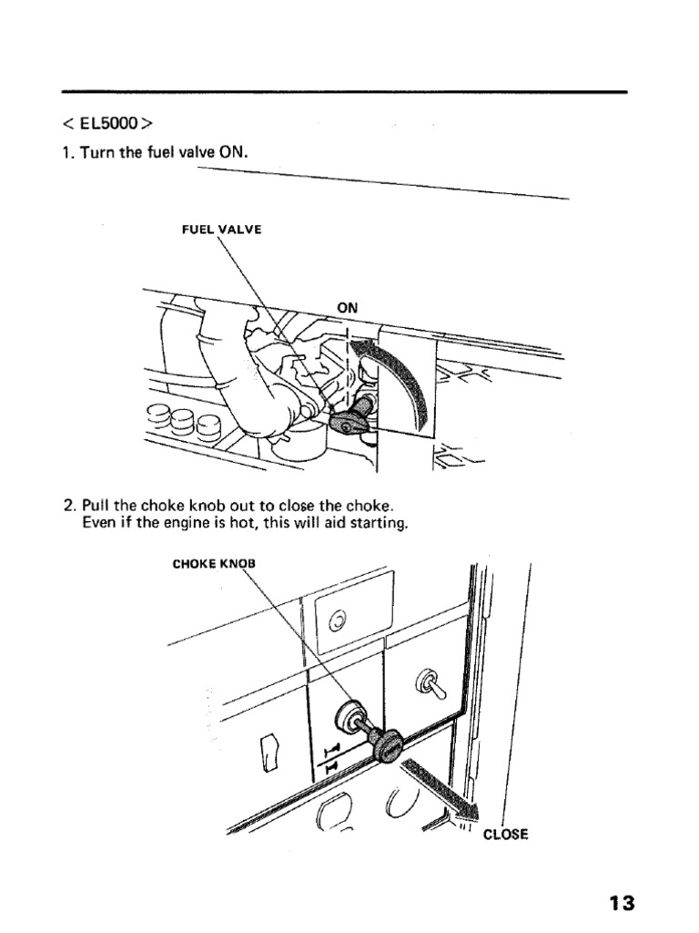 Honda Ex550-395 Generator 15-20 | PDF