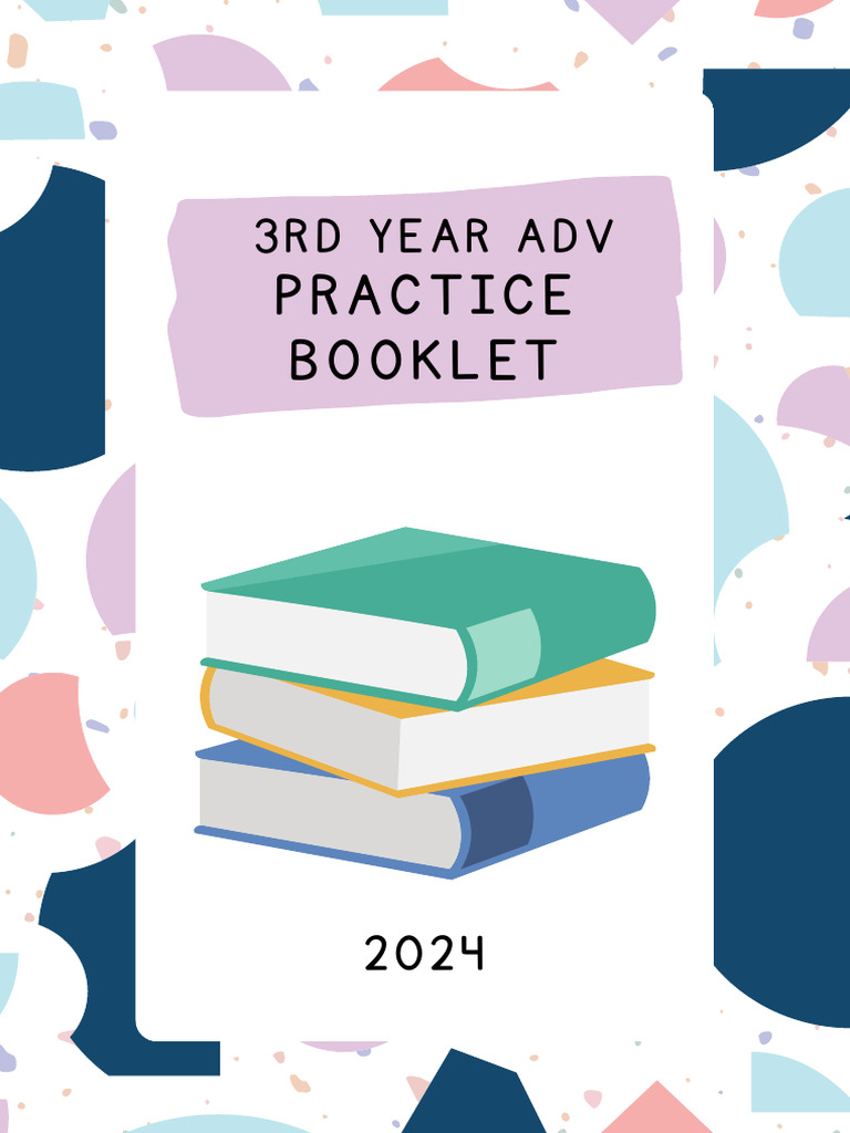 Present Tenses Practice Booklet 2024 | PDF | Multiple Choice | Linguistics