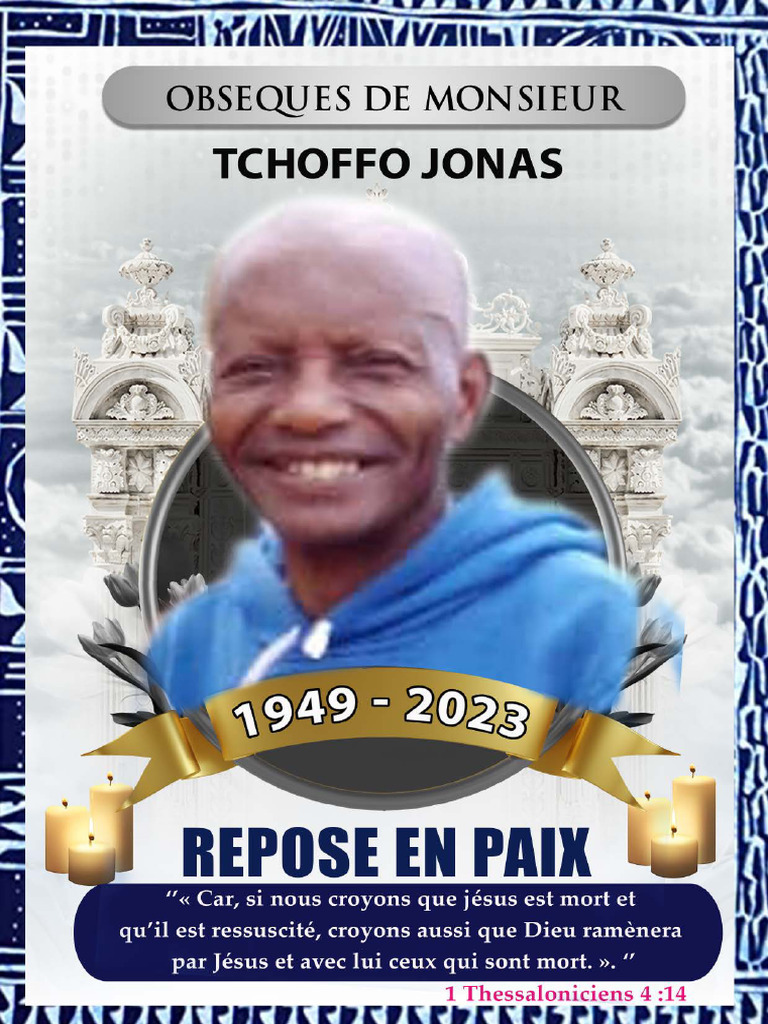 Programmes Des Obsèques de Papa TCHOFFO | PDF