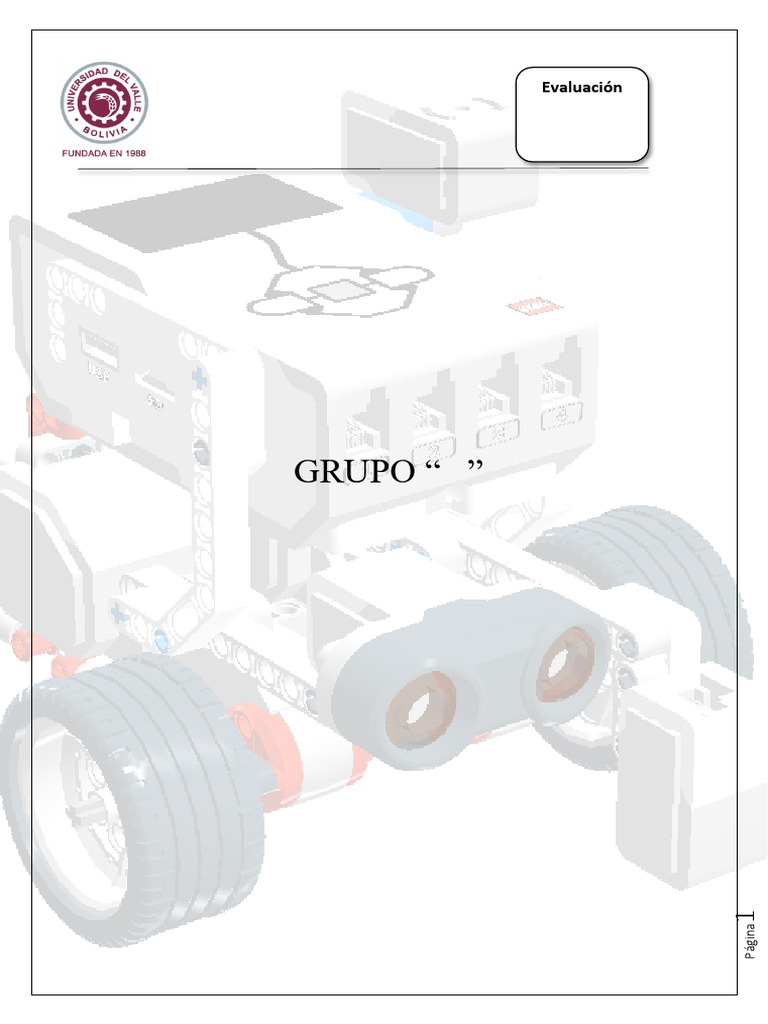 INFORME LABORATORIO 5 ROBOTICA | PDF | Sensor | Laboratorios