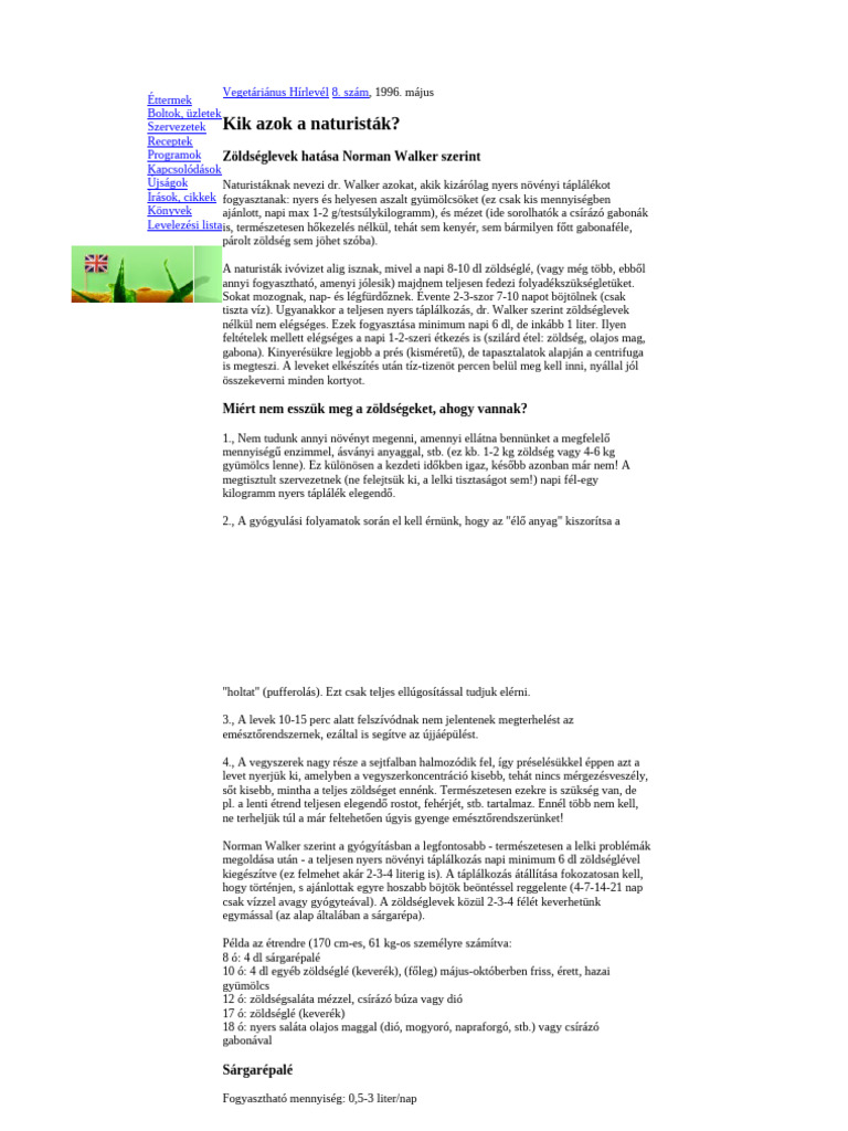 Zöldség Levek | PDF