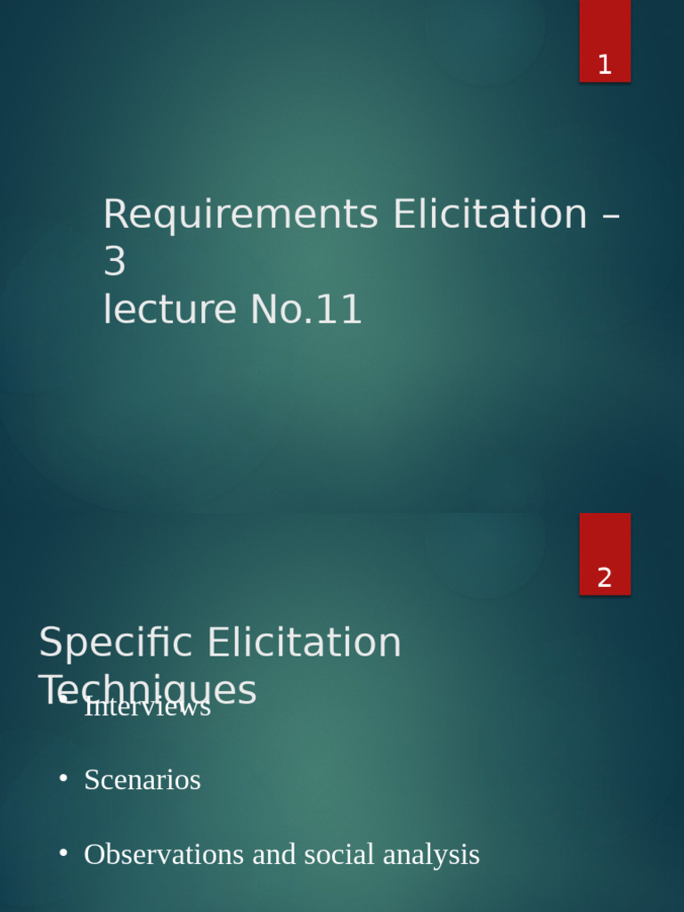 Lecture No-11.pptx SRE | PDF | Nonverbal Communication | Ethnography