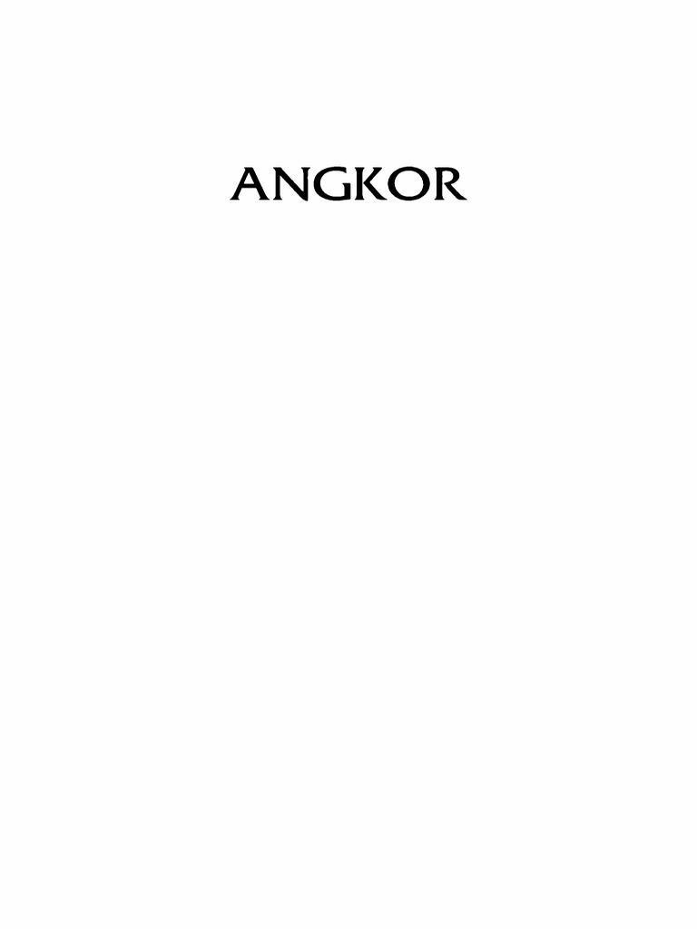 OceanofPDF - Com Angkor and The Khmer Civilization - Michael D Coe | PDF | Angkor | Cambodia