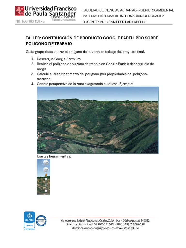 Taller Google Earth Pro | PDF