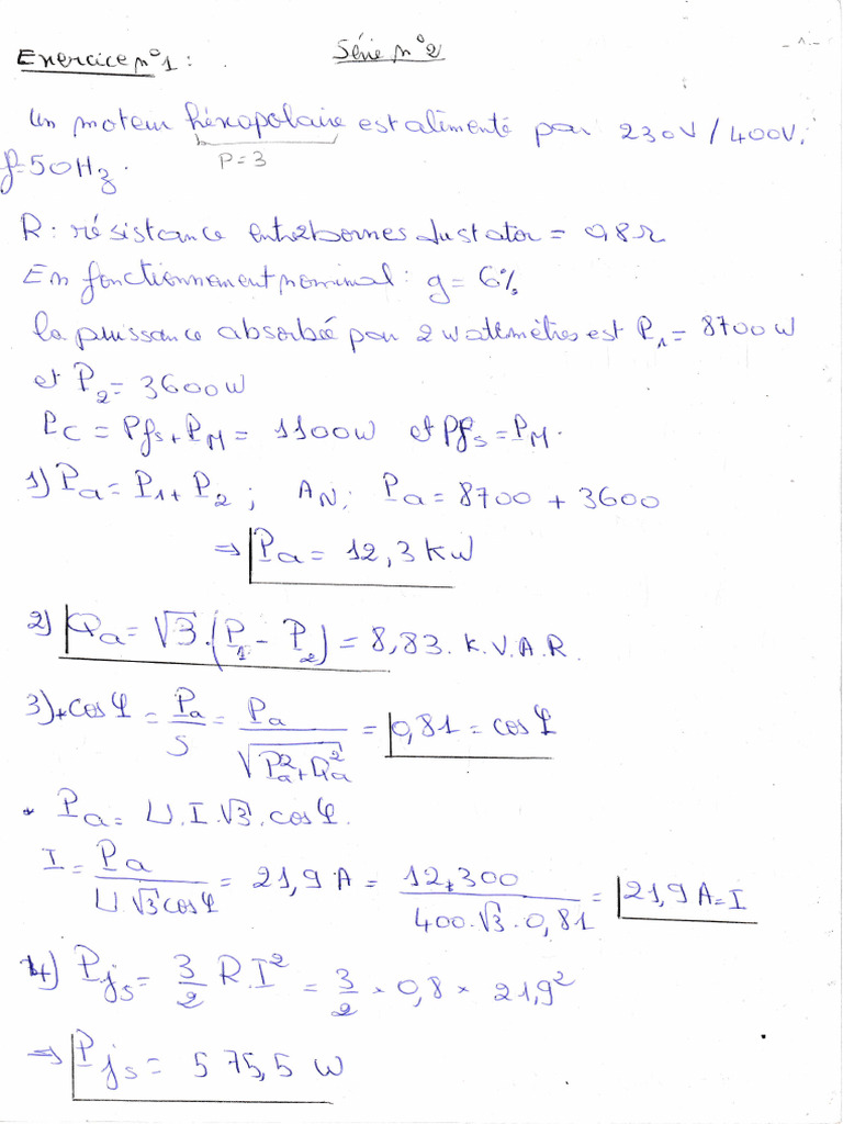 Correction TD Mas | PDF