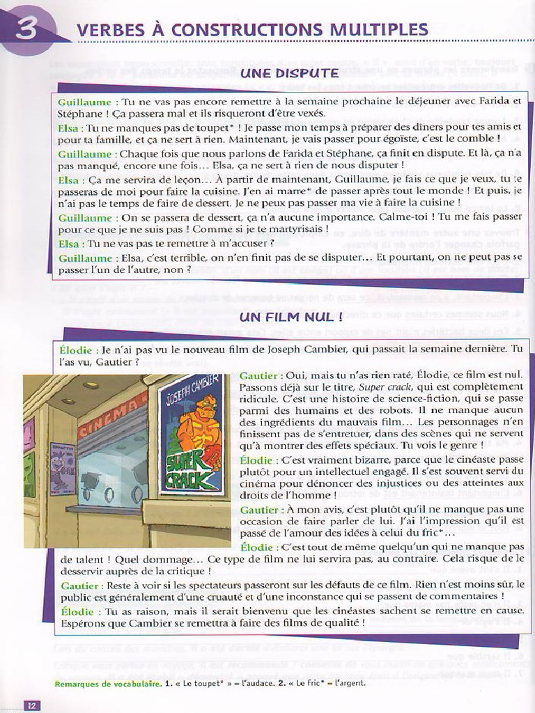 Grammaire en Dialogues. Niveau Avancé. B2-C1 (Sürüklenen) 5 | PDF