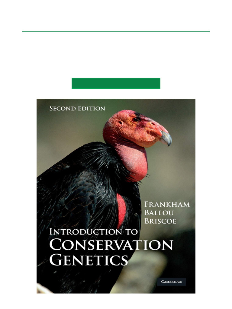 Introduction To Conservation Genetics, 2nd Edition All Chapter | PDF ...