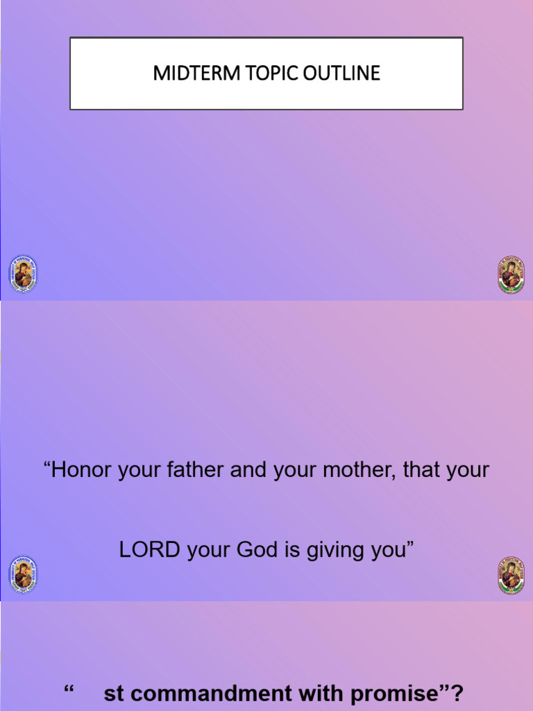 FCL-6-The-Fifth-Commandment | PDF | Ten Commandments | Jesus