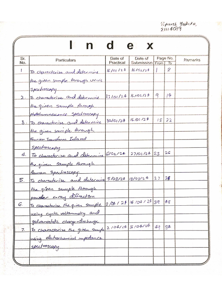 MS353 Lab Record | PDF