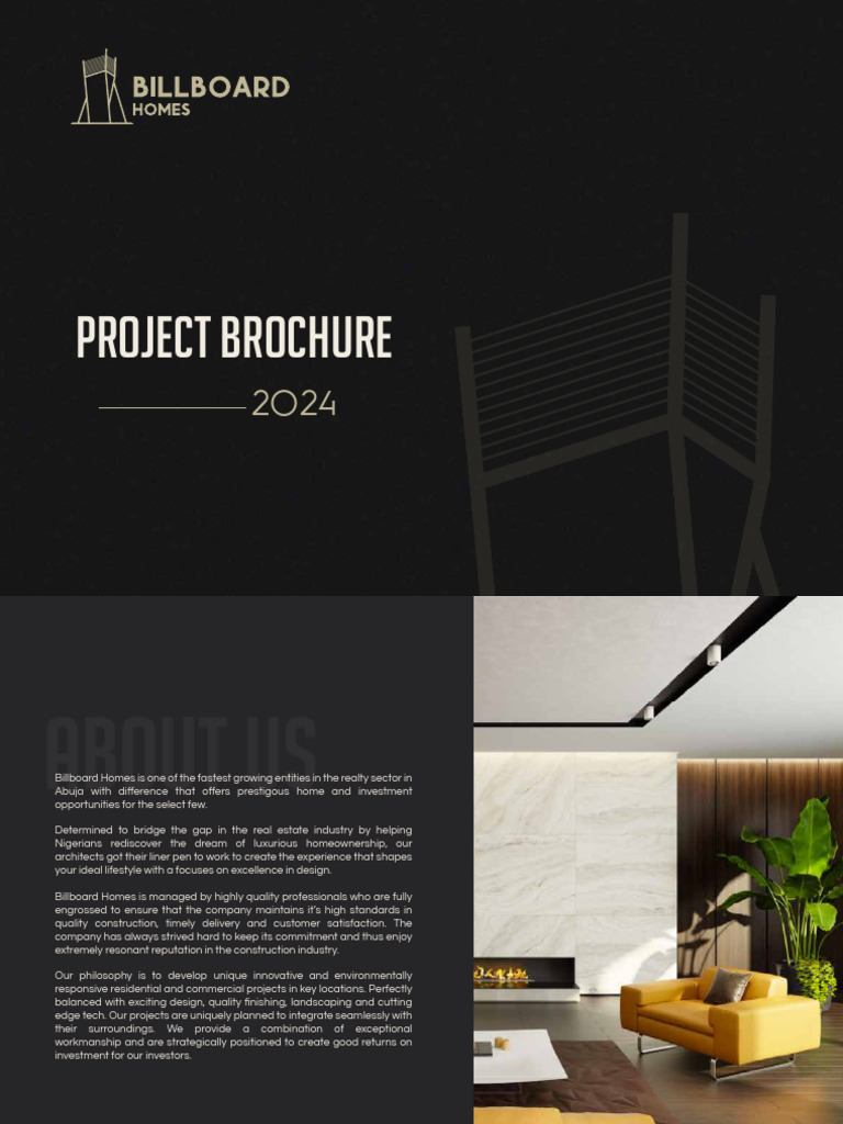 Billboard Homes Project Brochure | PDF | Project Management | Apartment