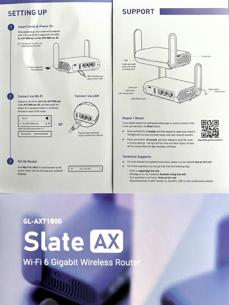 WI-FI GL-AXT1800-10 Jan 2023 | PDF | Wi Fi | Computer Science