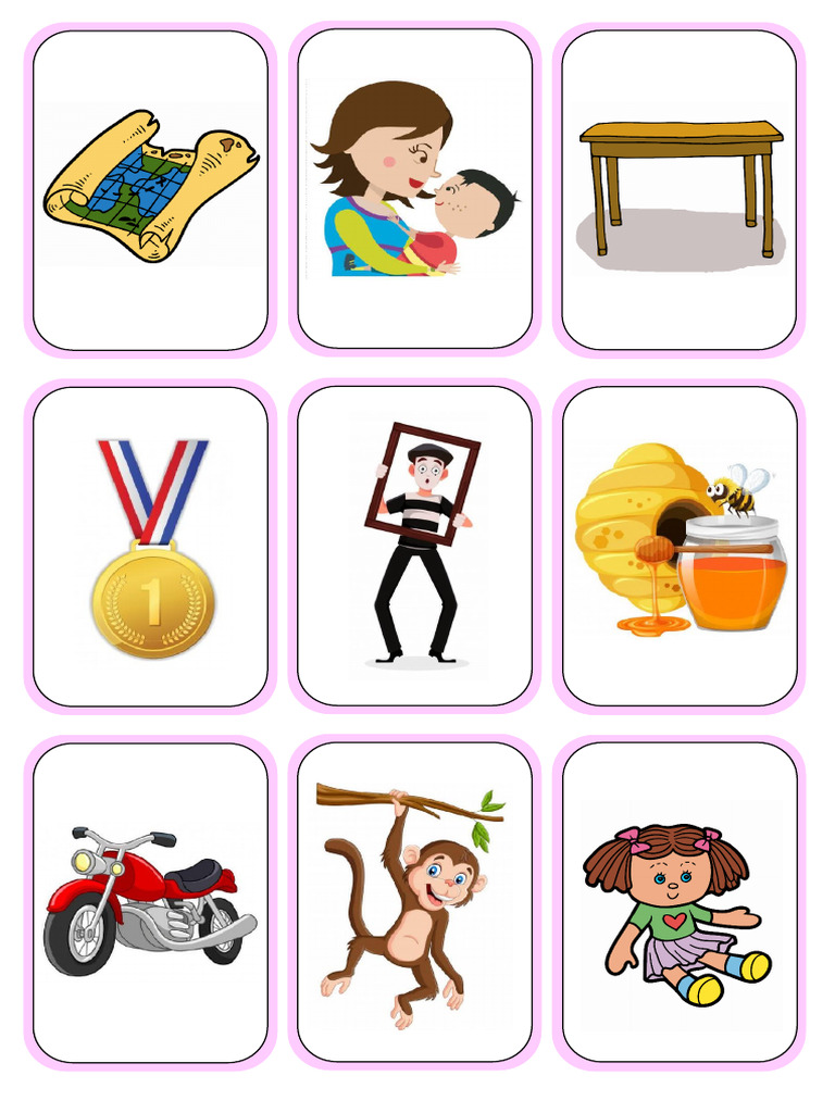 Memorice Letra M | PDF