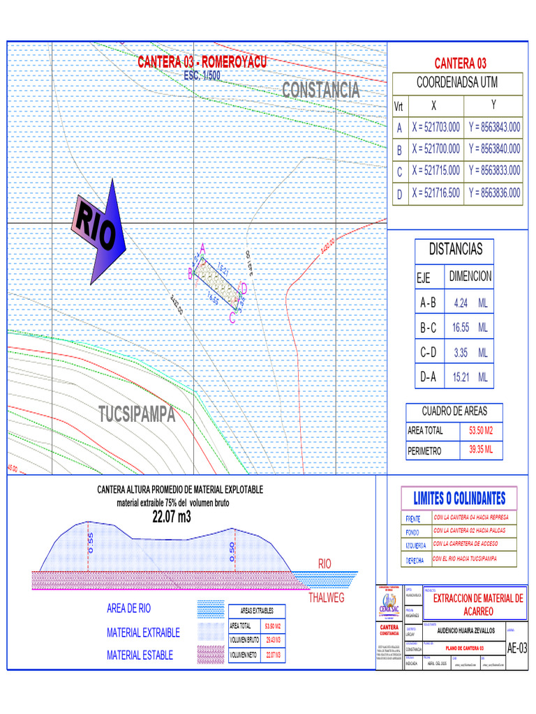 A3-3 CANTERA EXTRAIBLE | PDF