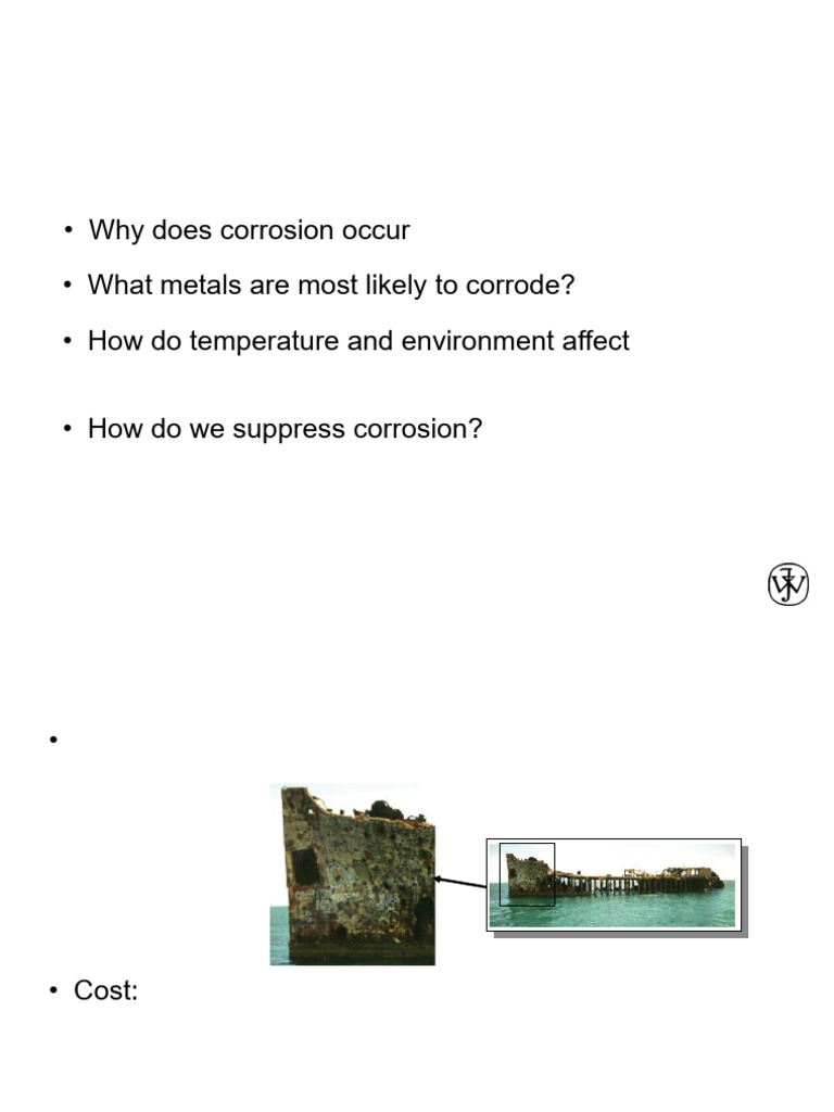 KNJ1433 Note Week 13 Corrosion | PDF | Corrosion | Redox