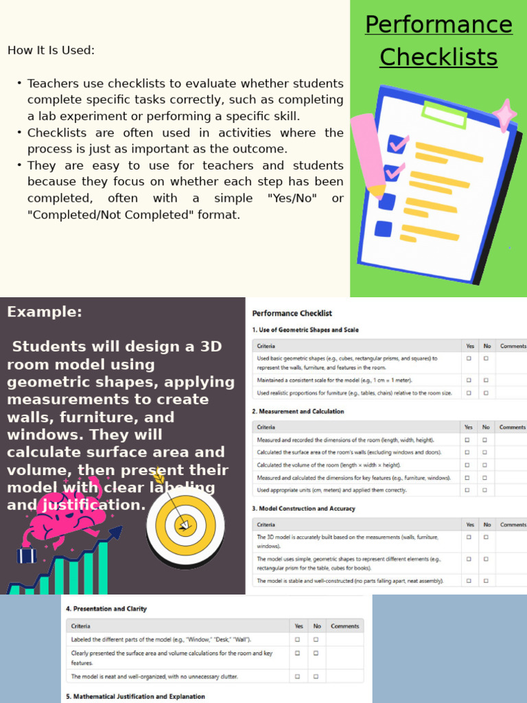 Evaluation Tools For Authentic Assessment | PDF
