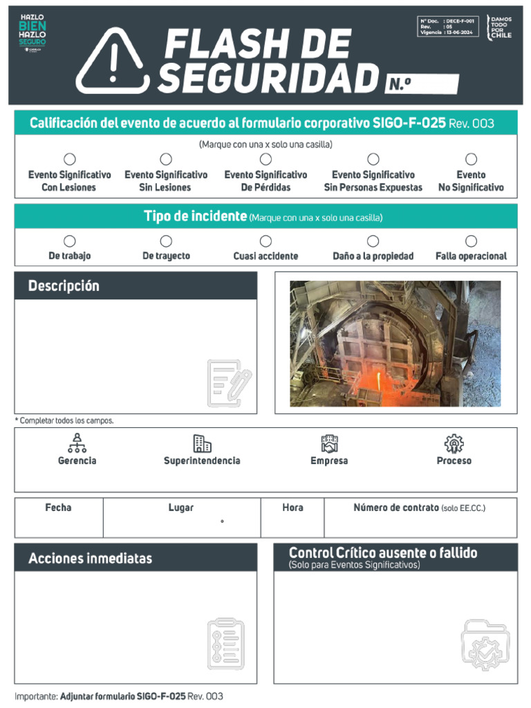 Flash de Seguridad N°086 | PDF