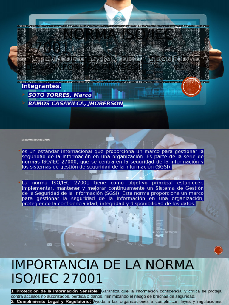 ISO 27001: Gestión de Seguridad 2024 | PDF | Seguridad de información ...