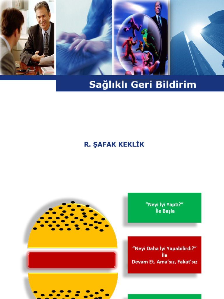 Sağlıklı Geri Bildirim | PDF