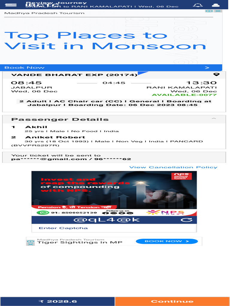 IRCTC Next Generation ETicketing System 2 | PDF