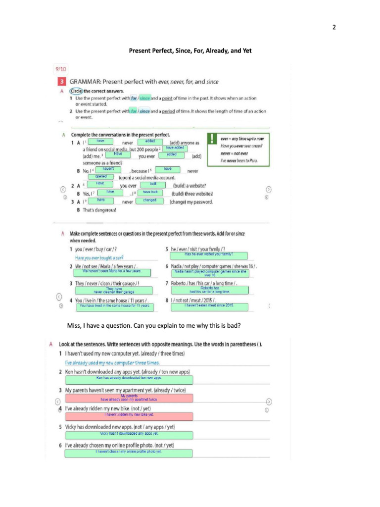Present Perfect - Present Perfect Continuous | PDF