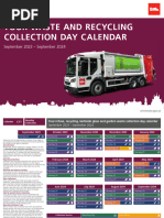 St Albans 2025 Waste Collection Calendar | PDF | Waste