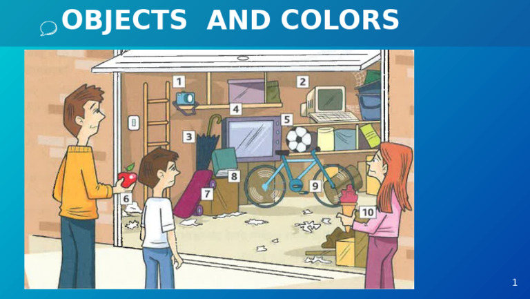 Objects and Colors | PDF