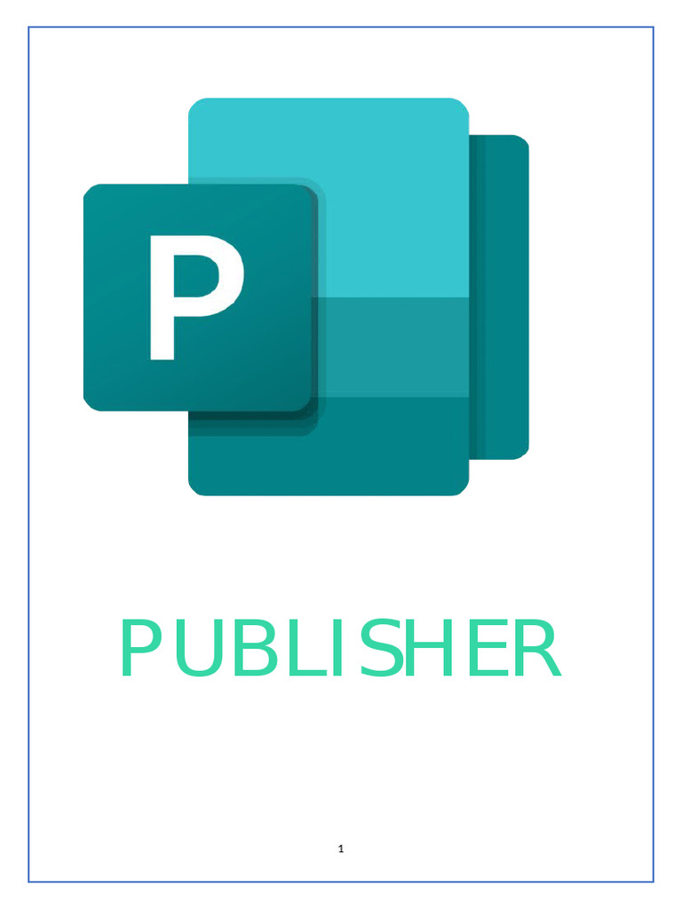 Publisher - Nuevo | PDF | Microsoft Office | Microsoft