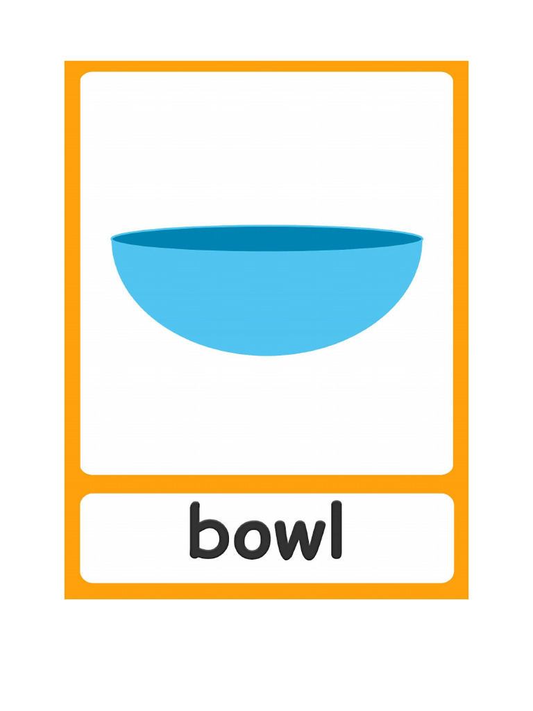 Kitchen Vocab | PDF