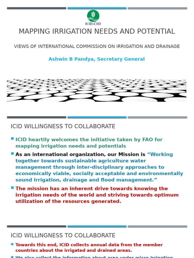 Global Irrigation Needs Mapping Guide | PDF | Irrigation | Groundwater