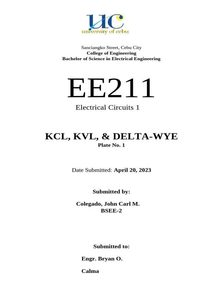 Circuits Plates 1 | PDF