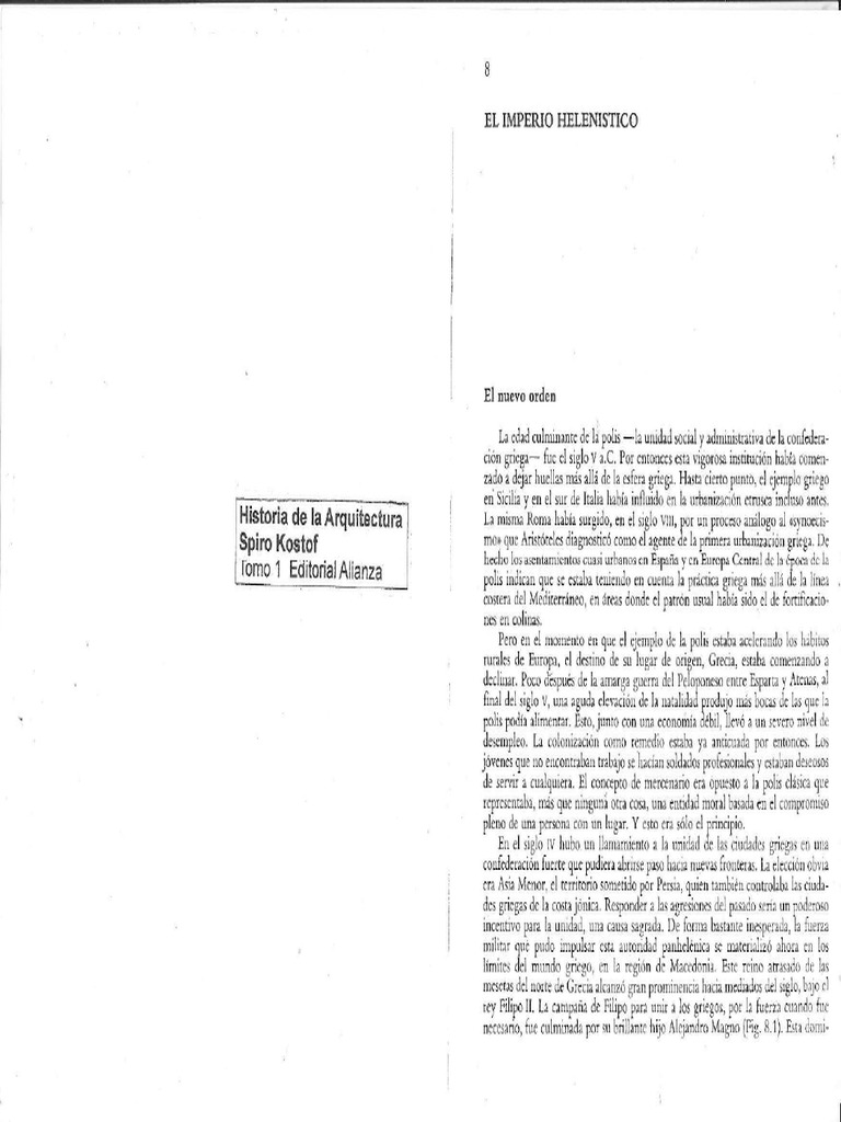 TP2 Kostof Parte 1 de 3 | PDF