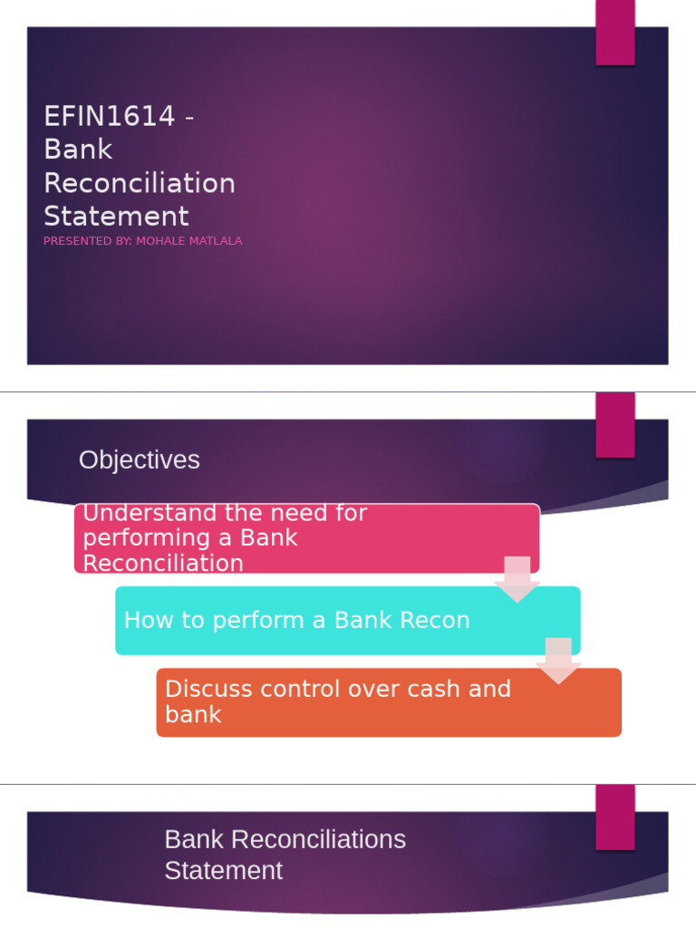 Bank Reconciliations - Updated | PDF