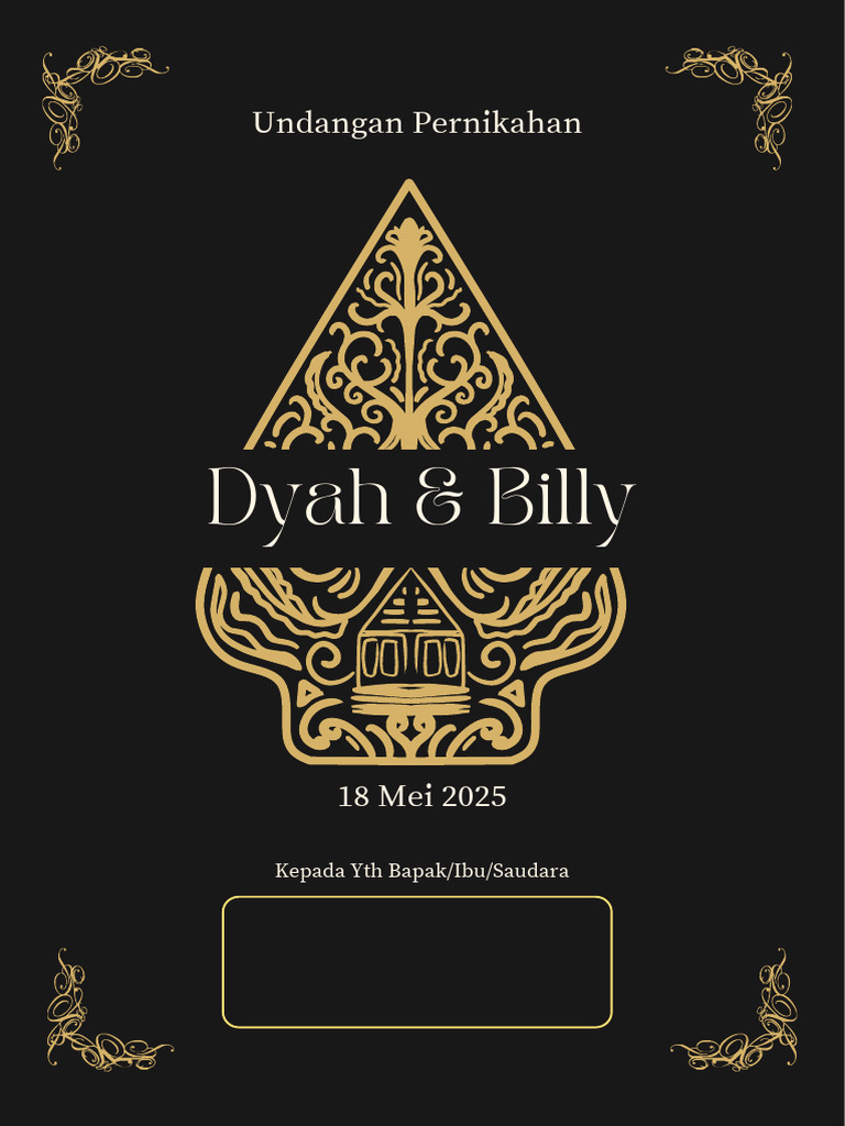 Wedding Invitation Diah and Billy . | PDF