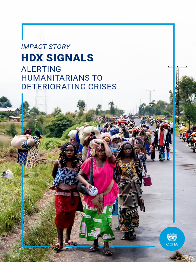 HDX Signals: Alerting Humanitarians To Deteriorating Crises | PDF ...