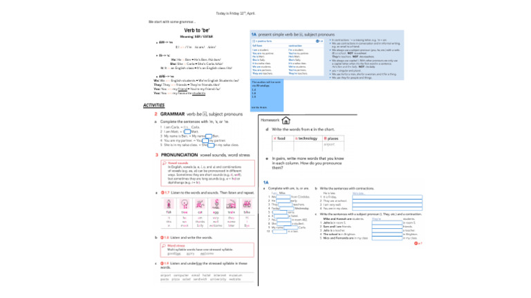 A1 - Introduction Class To Phonemes | PDF